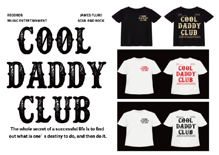 4月末発売！〜COOL DADDY CLUB original Tshirt〜ロングTシャツあります :: COOL DADDY RECORDS